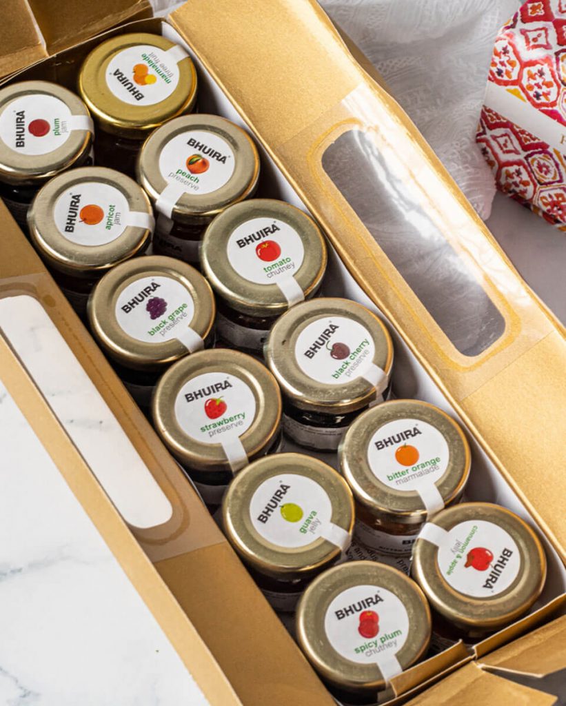 All Year Gift Box of Assorted Jam, Marmalade and Preserves - Pack of 12 ...