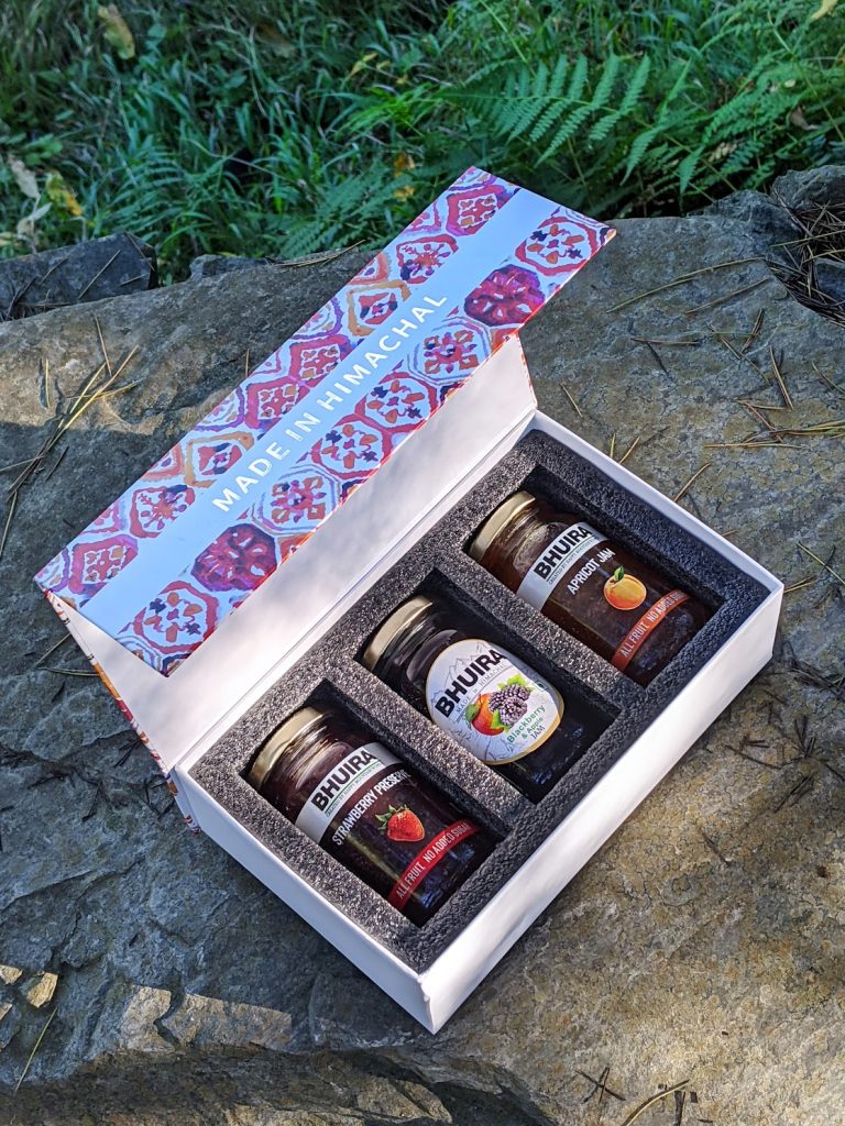 Customized Jam Gift Set - Pack of 3 Bottles - Bhuira Jams