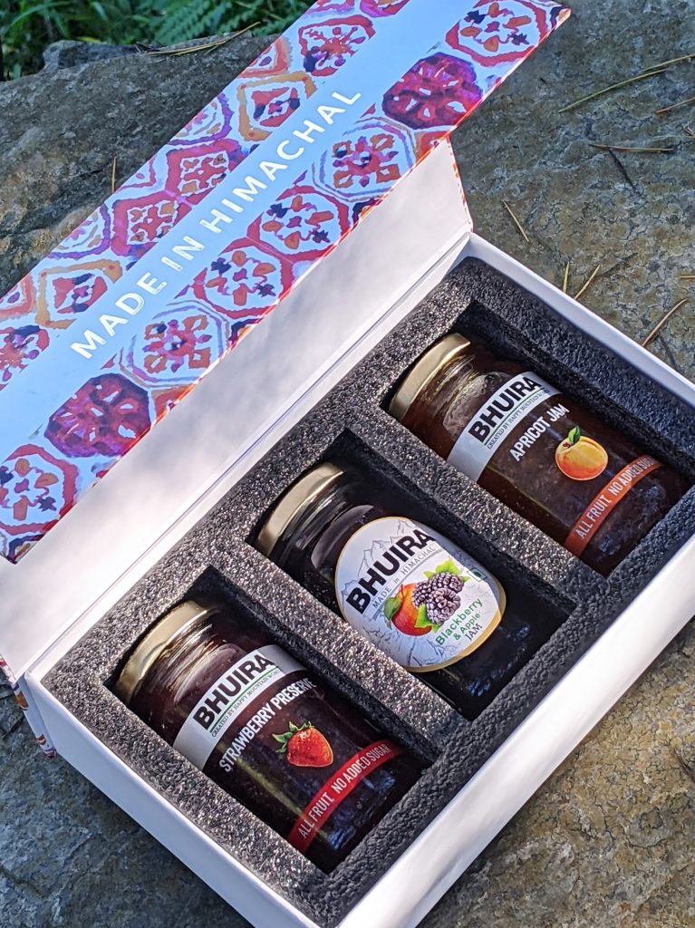 Customized Jam Gift Set - Pack of 3 Bottles - Bhuira Jams