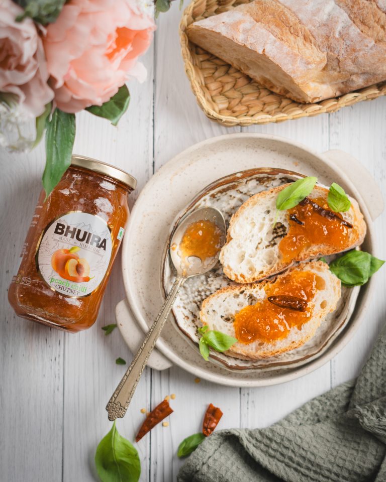 Peach Chilli Chutney - Bhuira Jams